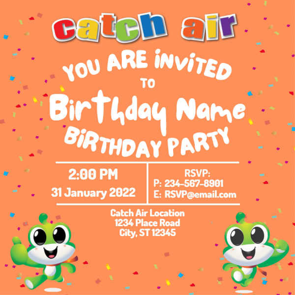 Generic Party Invitation Template